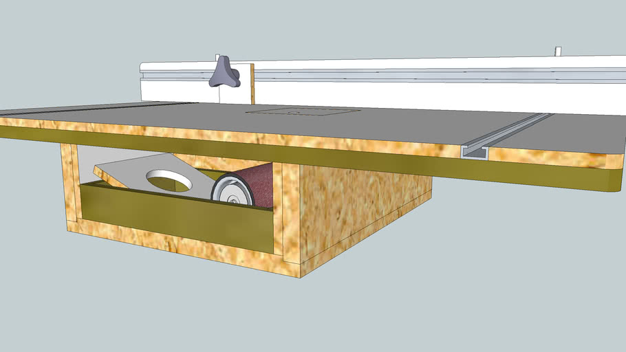 Mesa para Furadeira de Bancada - Shopnotes 57 | 3D Warehouse