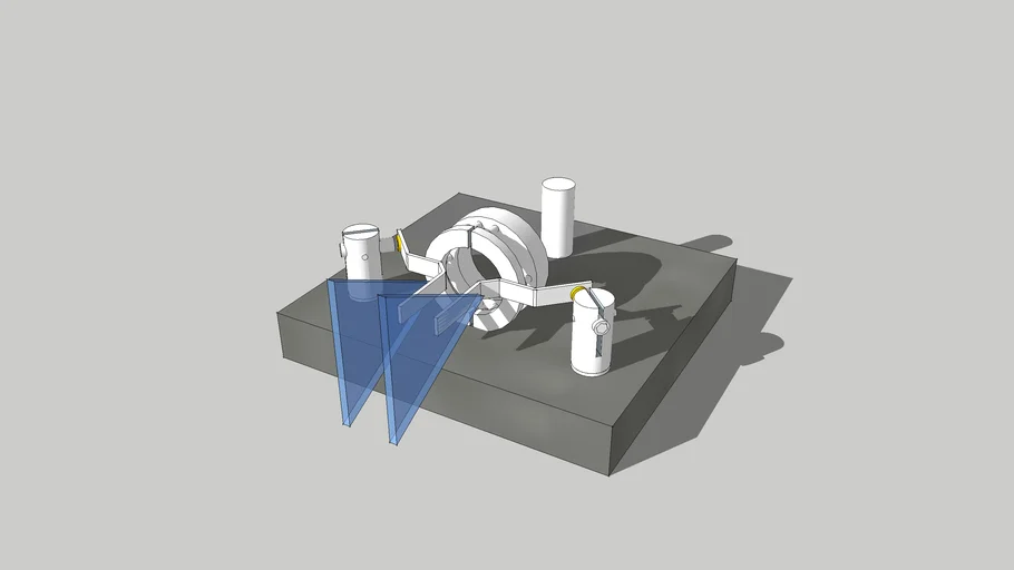 Bencher Iambic morse paddle (key) | 3D Warehouse