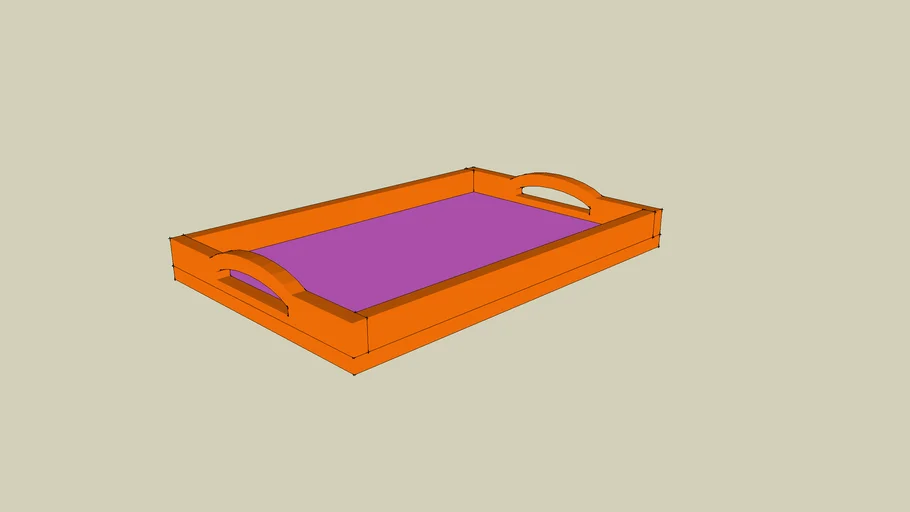 Tray | 3D Warehouse