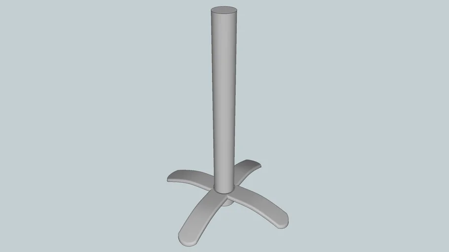 Table cross base | 3D Warehouse