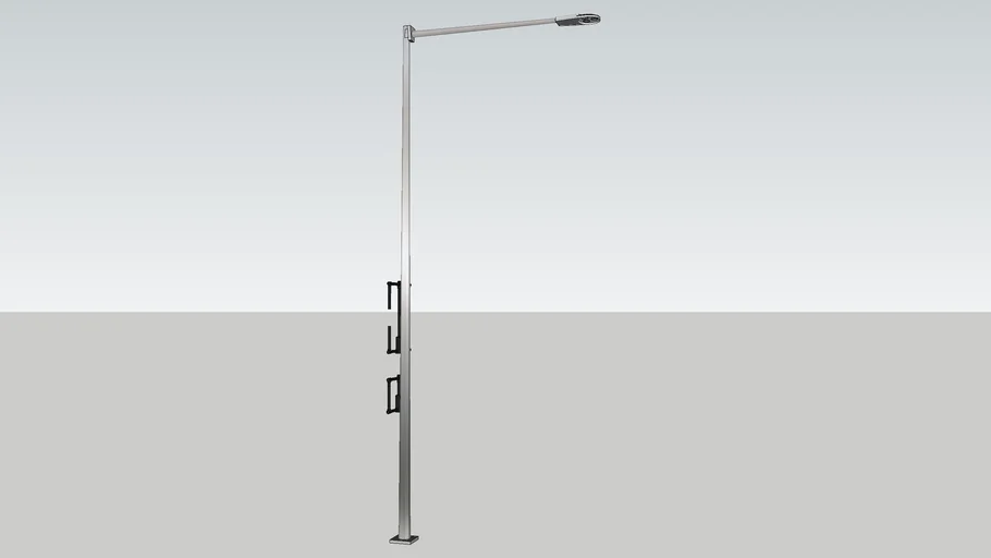 Street Light Sketchup Models Solar Street Lamp 3D Model In