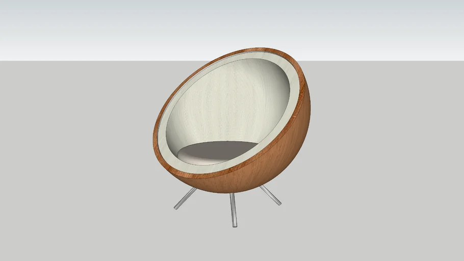 Pod chair | 3D Warehouse