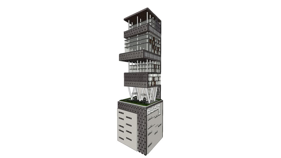 Antilia, Mumbai | 3D Warehouse