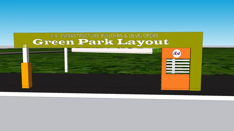 LANDMARK LAYOUT | 3D Warehouse