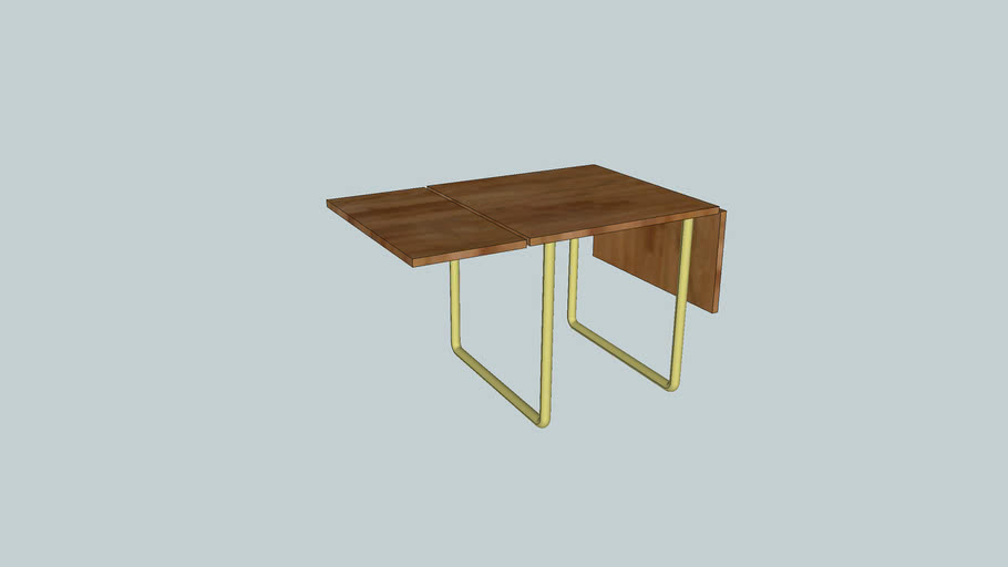 Table, Folding, Metal | 3D Warehouse