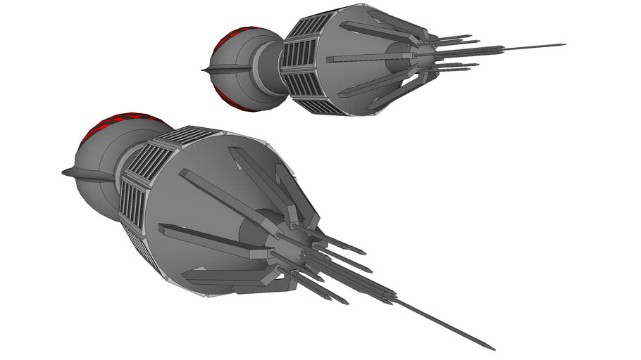 Blake's 7 System Pursuit Ships (v2.0) | 3D Warehouse