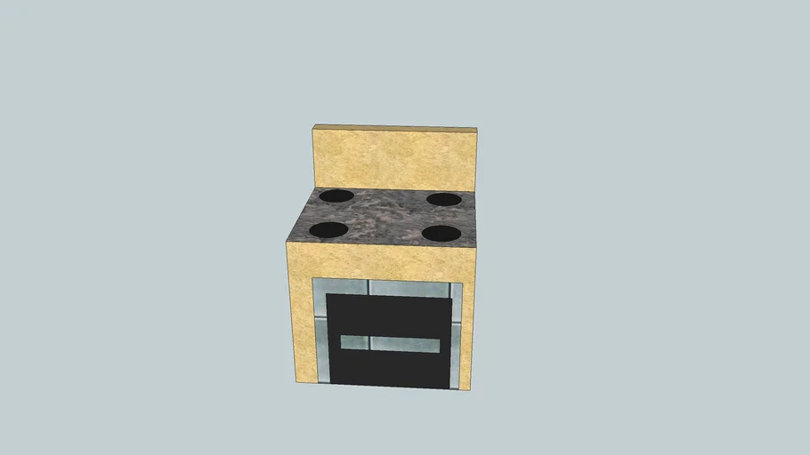 kitchen stove | 3D Warehouse