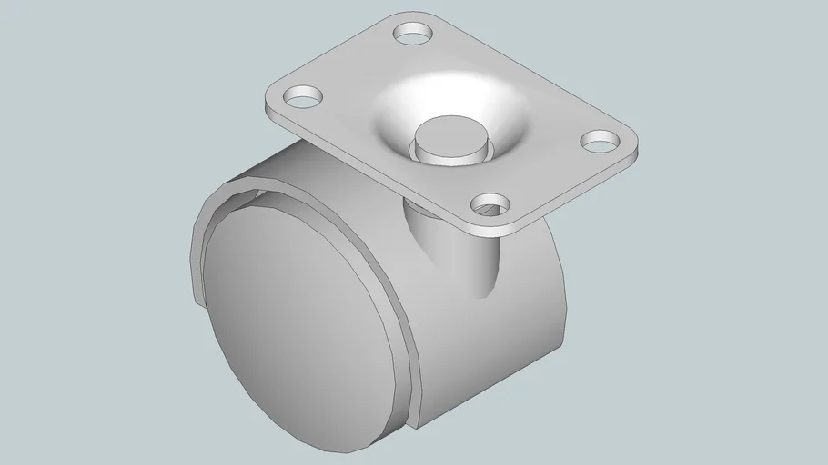 35mm Caster | 3D Warehouse