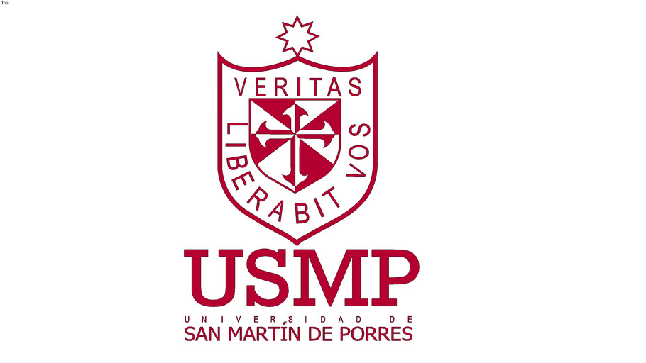 Logo vectorial - 3D - (USMP).Universidad San Martín de Porres (Filial ...