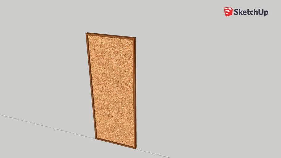 Cork Board | 3D Warehouse