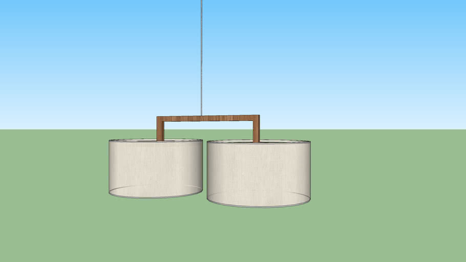 LUMINÁRIA CÚPULA PENDENTE | 3D Warehouse