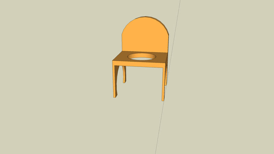 poop chair | 3D Warehouse