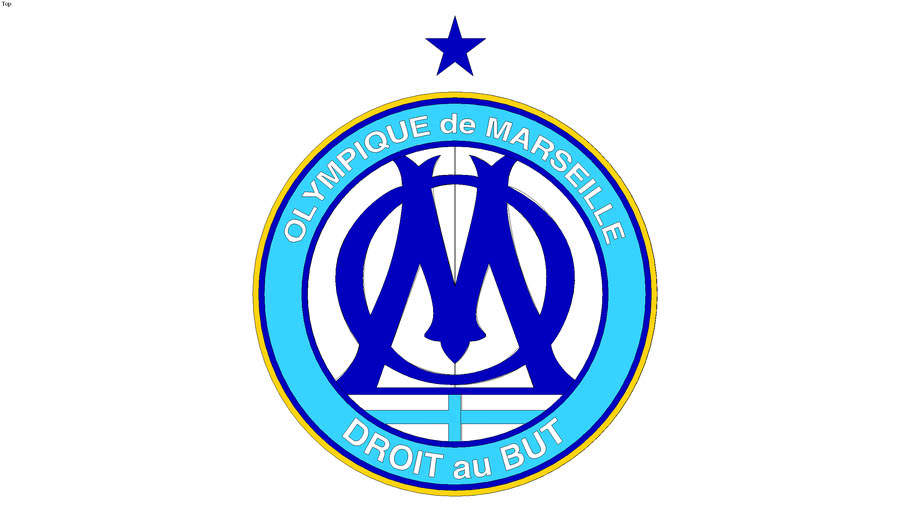 Logo Olympique de Marseille | 3D Warehouse