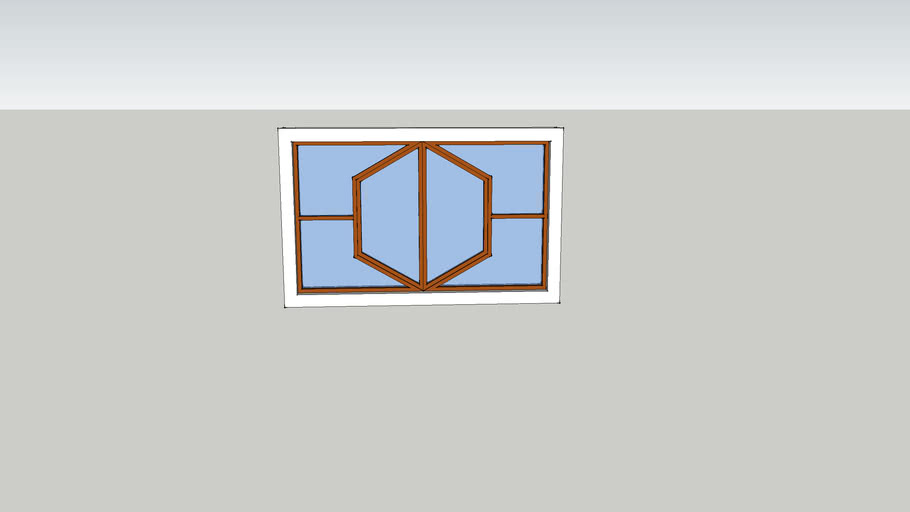 Hexagonal window | 3D Warehouse