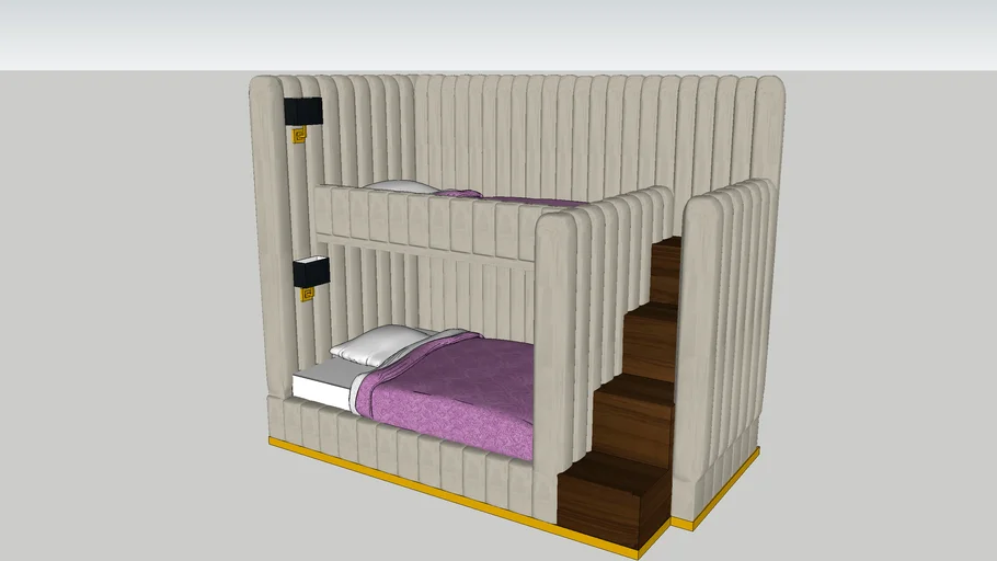 kids bed design | 3D Warehouse