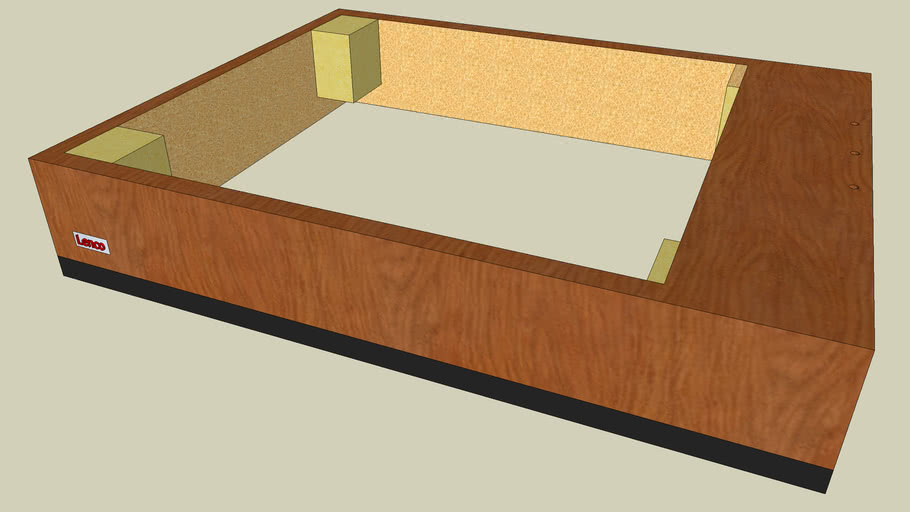 Lenco L75 - plinth | 3D Warehouse