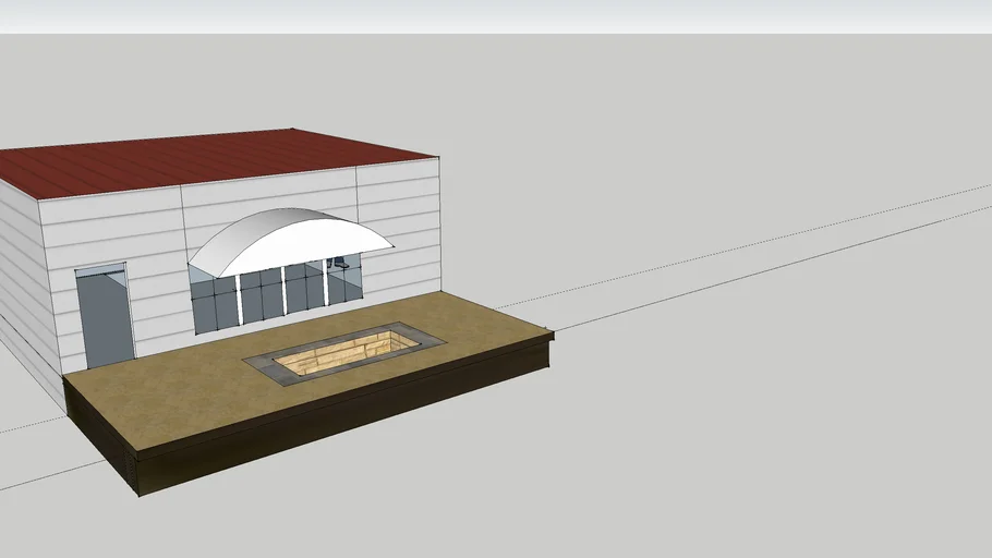 Simple Building 1 Story | 3D Warehouse