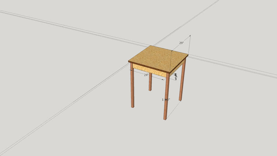 side table | 3D Warehouse