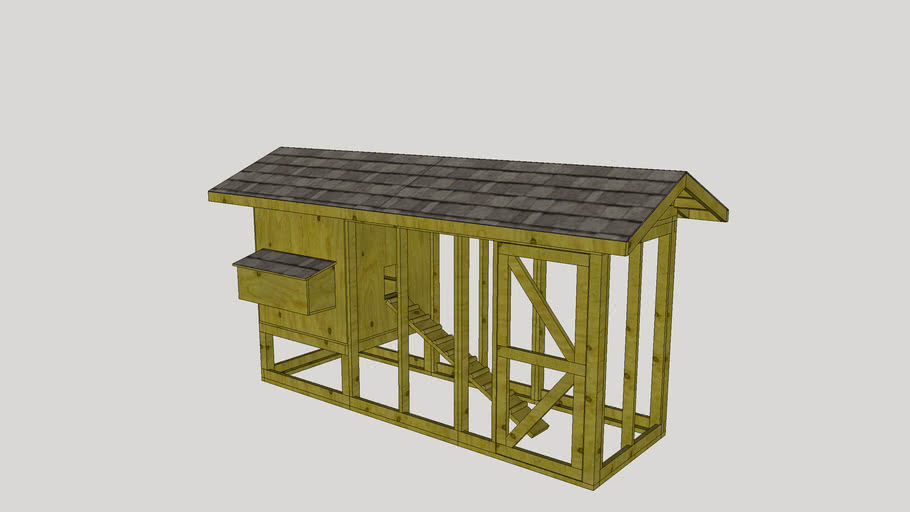 Chicken Coop | 3D Warehouse
