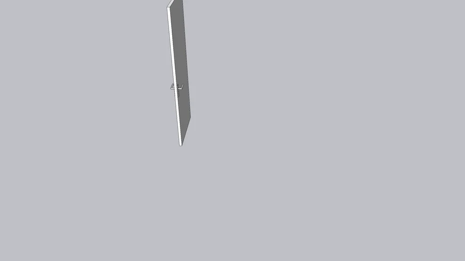 Binnendeur stomp 880x2315mm - Inner door | 3D Warehouse