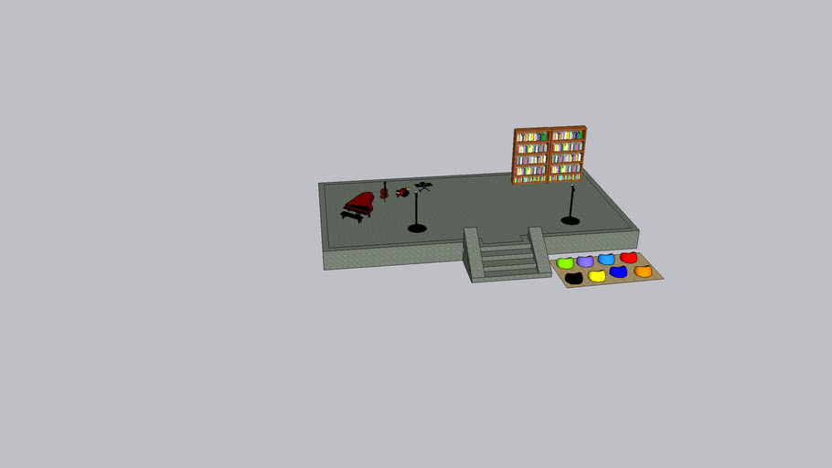Stage for Assignment | 3D Warehouse
