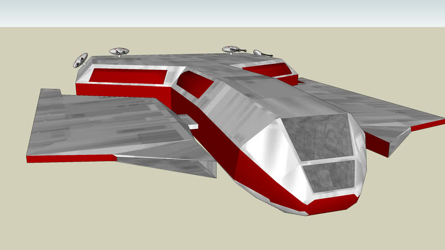 white fox class cruiser | 3D Warehouse