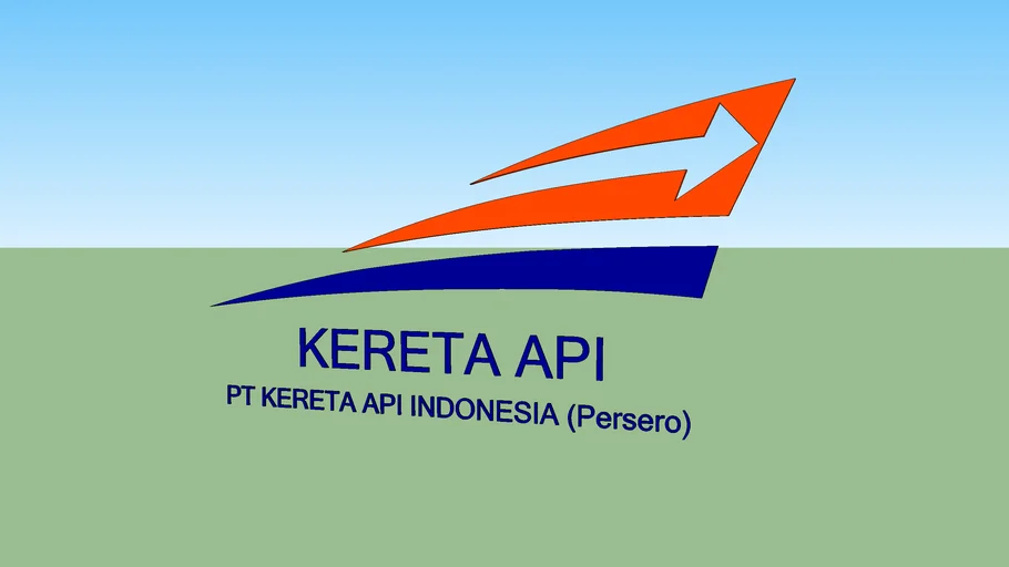 LOGO PT. KERETA API INDONESIA (Persero) | 3D Warehouse