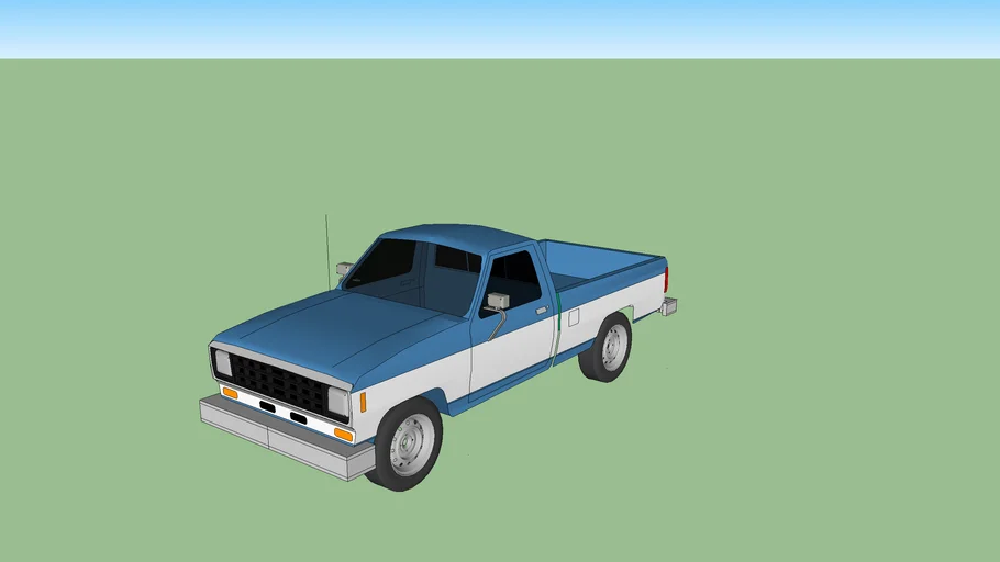 1983 Ford Ranger | 3D Warehouse
