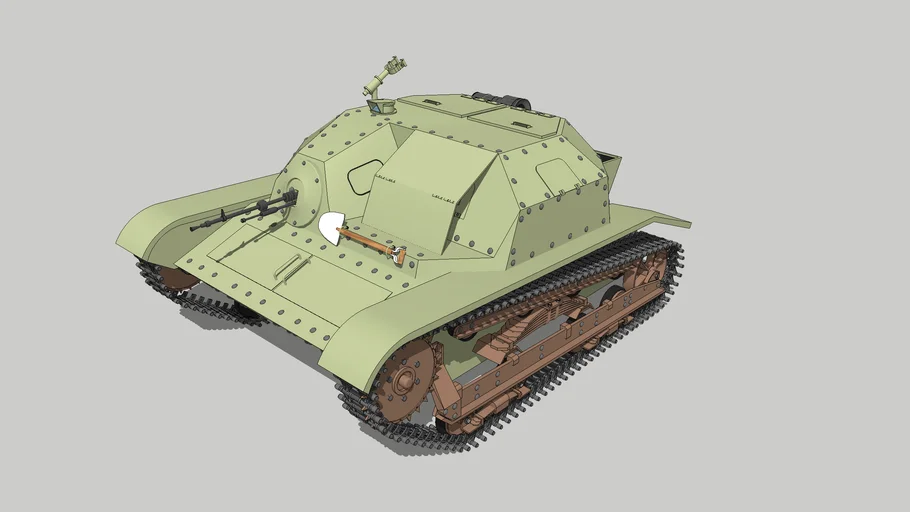 TANQUETA POLACA TKS | 3D Warehouse