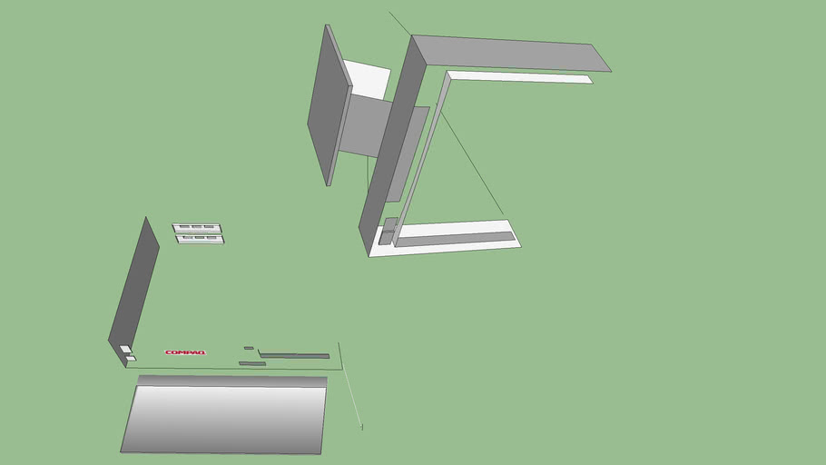 Broken Computer | 3D Warehouse