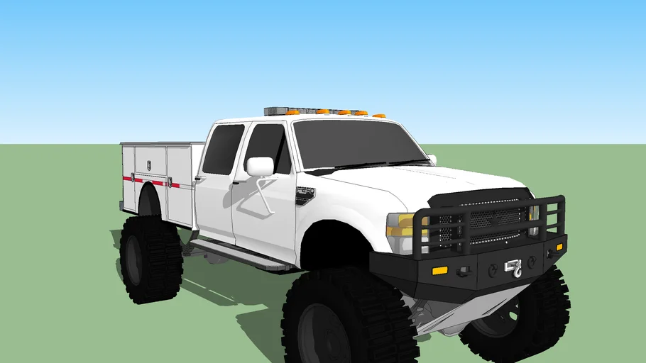 custom built ford f-250 | 3D Warehouse