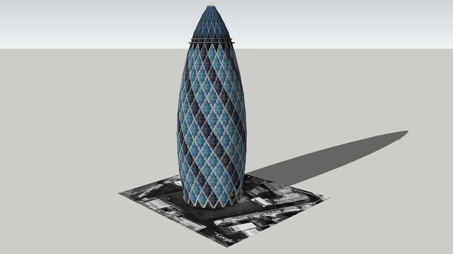 The Gherkin | 3D Warehouse