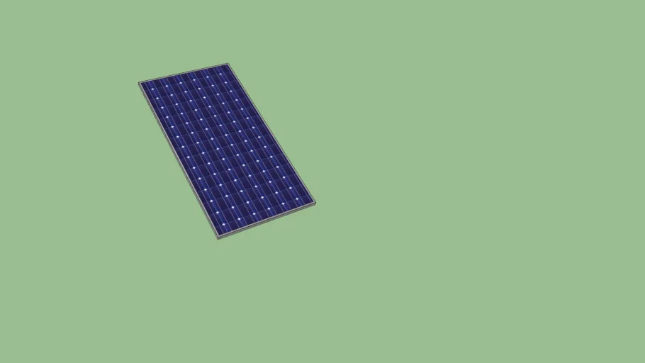 Solar Panel | 3D Warehouse