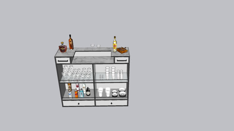 Bar Counter | 3D Warehouse