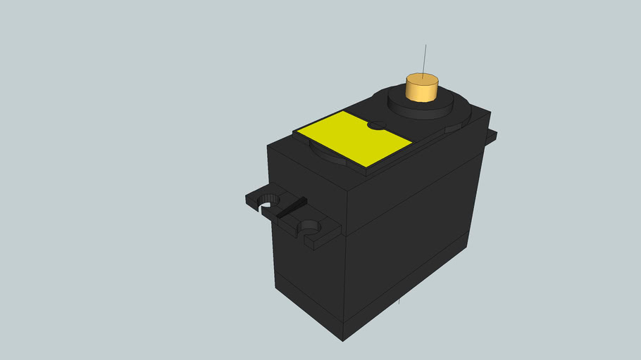 Servomotor MG995 TowerPro | 3D Warehouse