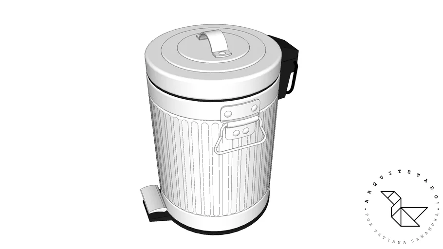 Trash can | 3D Warehouse