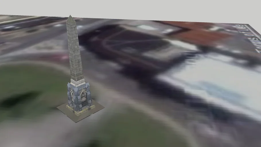 Redmond Square Monument | 3D Warehouse