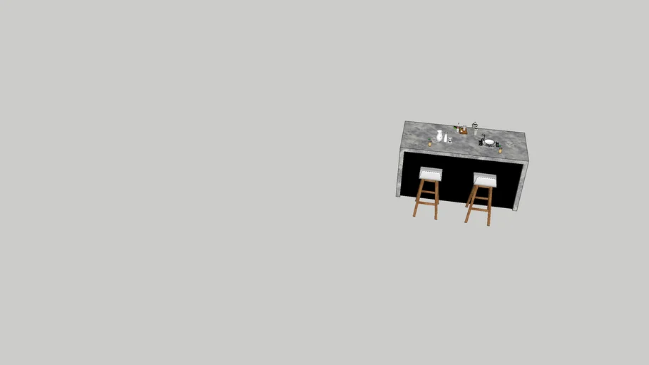MEJA DAPUR | 3D Warehouse