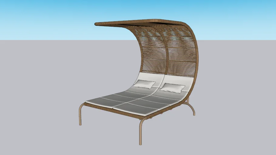 Ombra Daybed - Lovato | 3D Warehouse