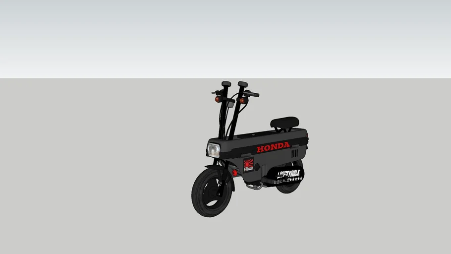 HONDA MOTOCOMPO | 3D Warehouse