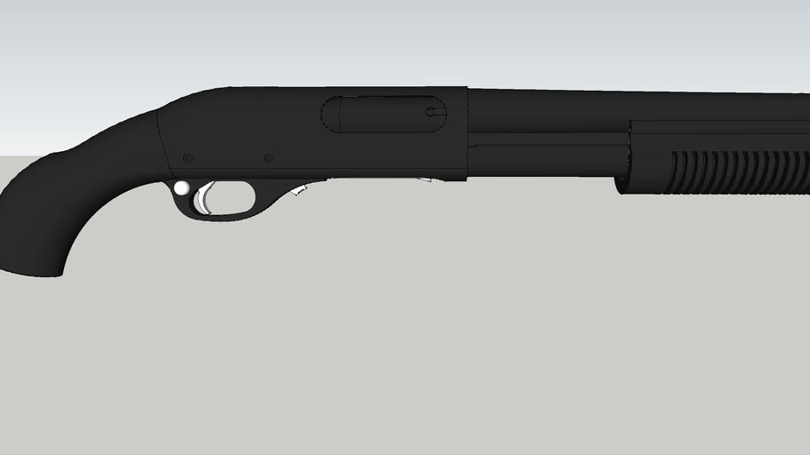 Remington 870 (sawed-off) | 3D Warehouse