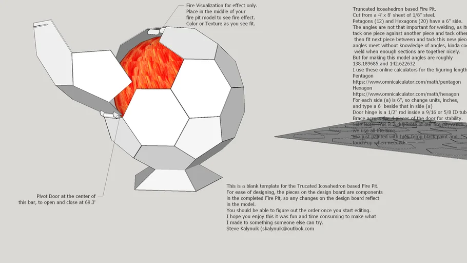 Truncated Icosidodecahedron Template