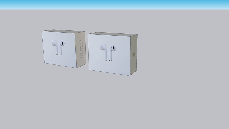 AirPod Packing Box | 3D Warehouse