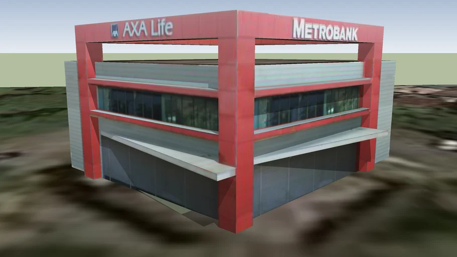 Axa Life - Metrobank - Cebu Business Park Branch | 3D Warehouse