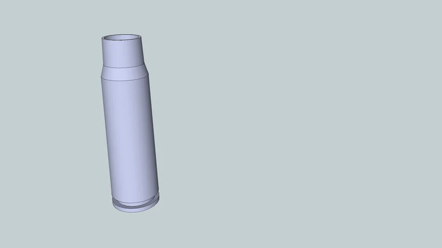 7.62x39 Casing | 3D Warehouse