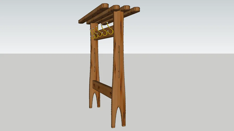Coat Rack | 3D Warehouse