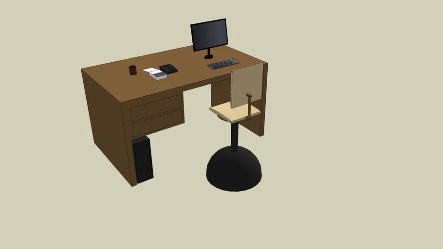 bureau | 3D Warehouse