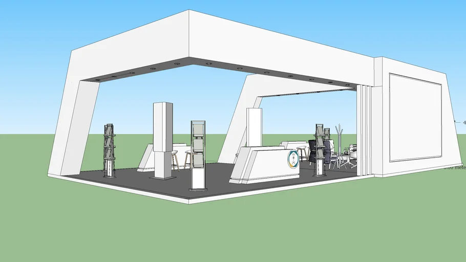 King SauD medical Center Booth | 3D Warehouse