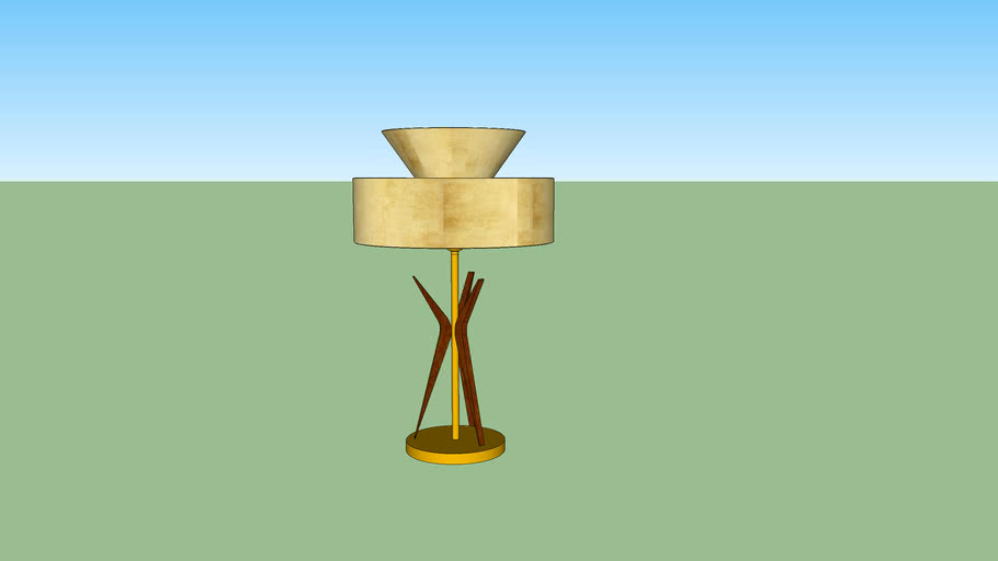 Mid Century Table Lamp | 3D Warehouse