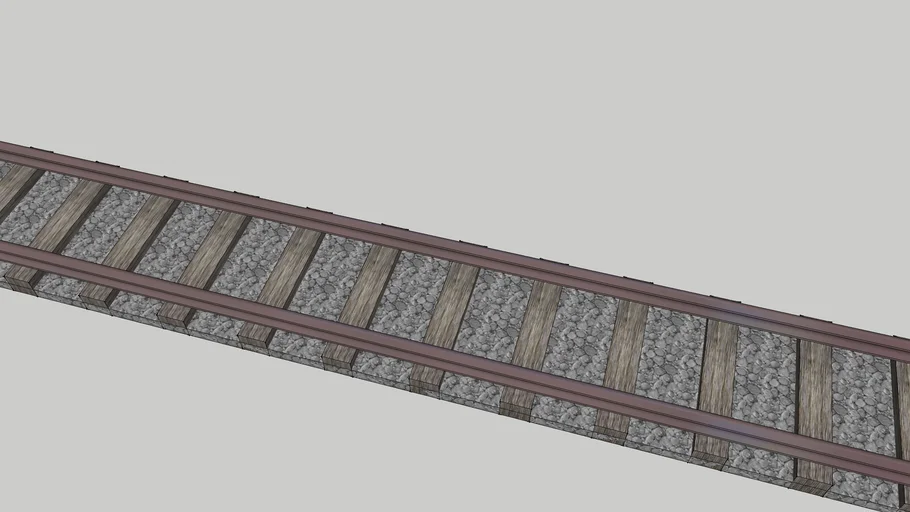 Railroad Section | 3D Warehouse